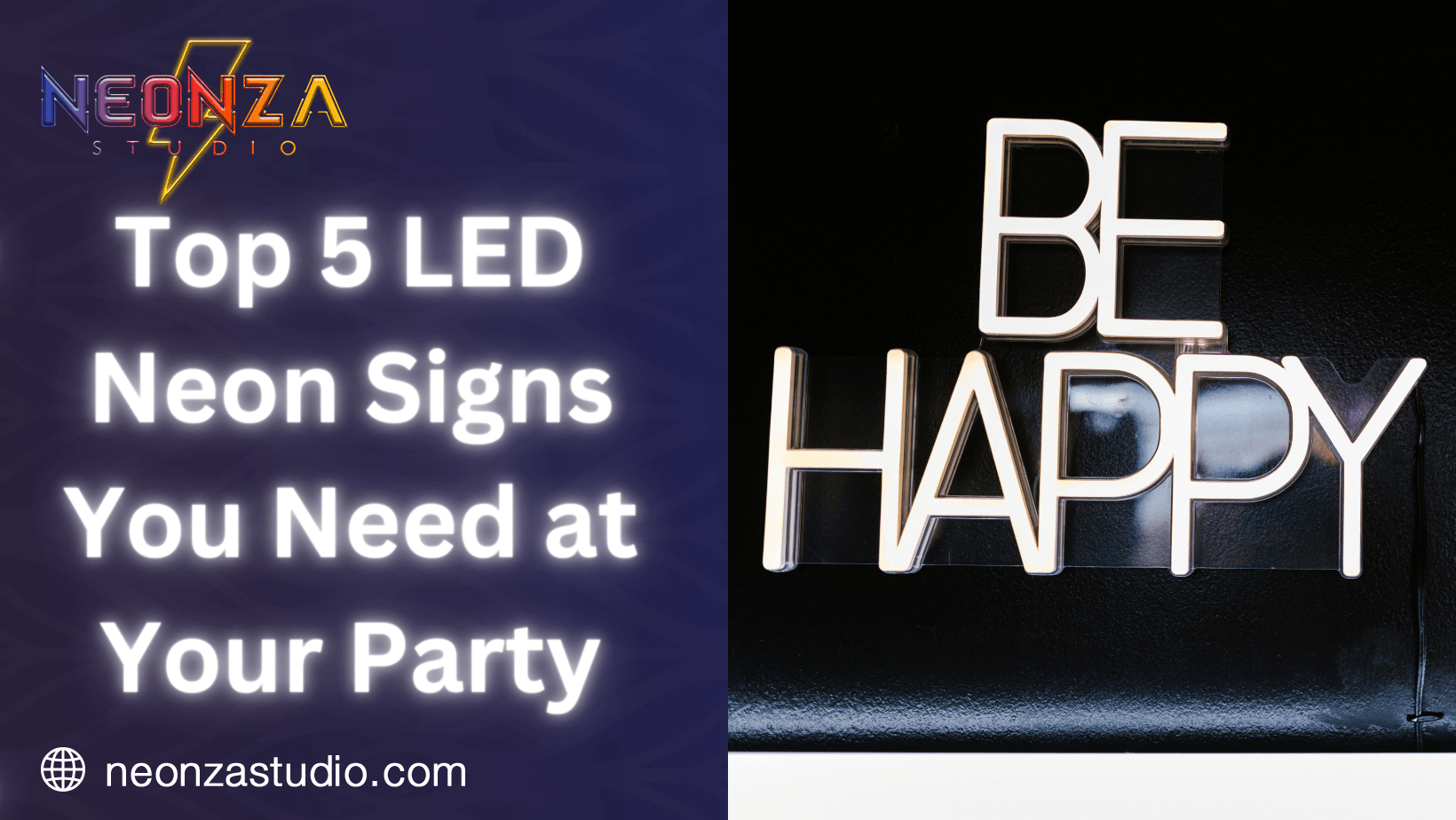 Top 5 LED Neon Signs You Need at Your Party – Neonzastudio