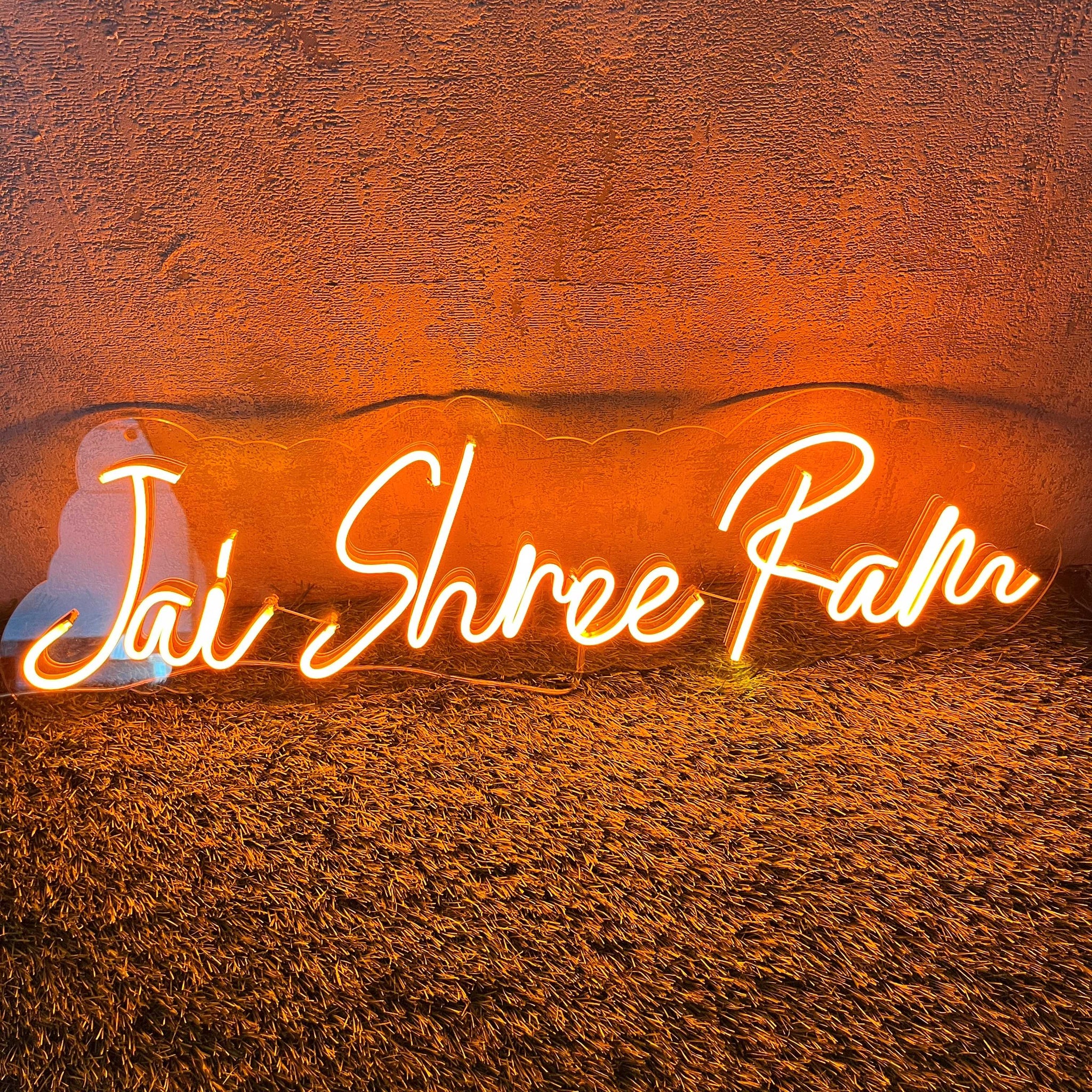 Jai Shree Ram Neon Sign – Neonzastudio