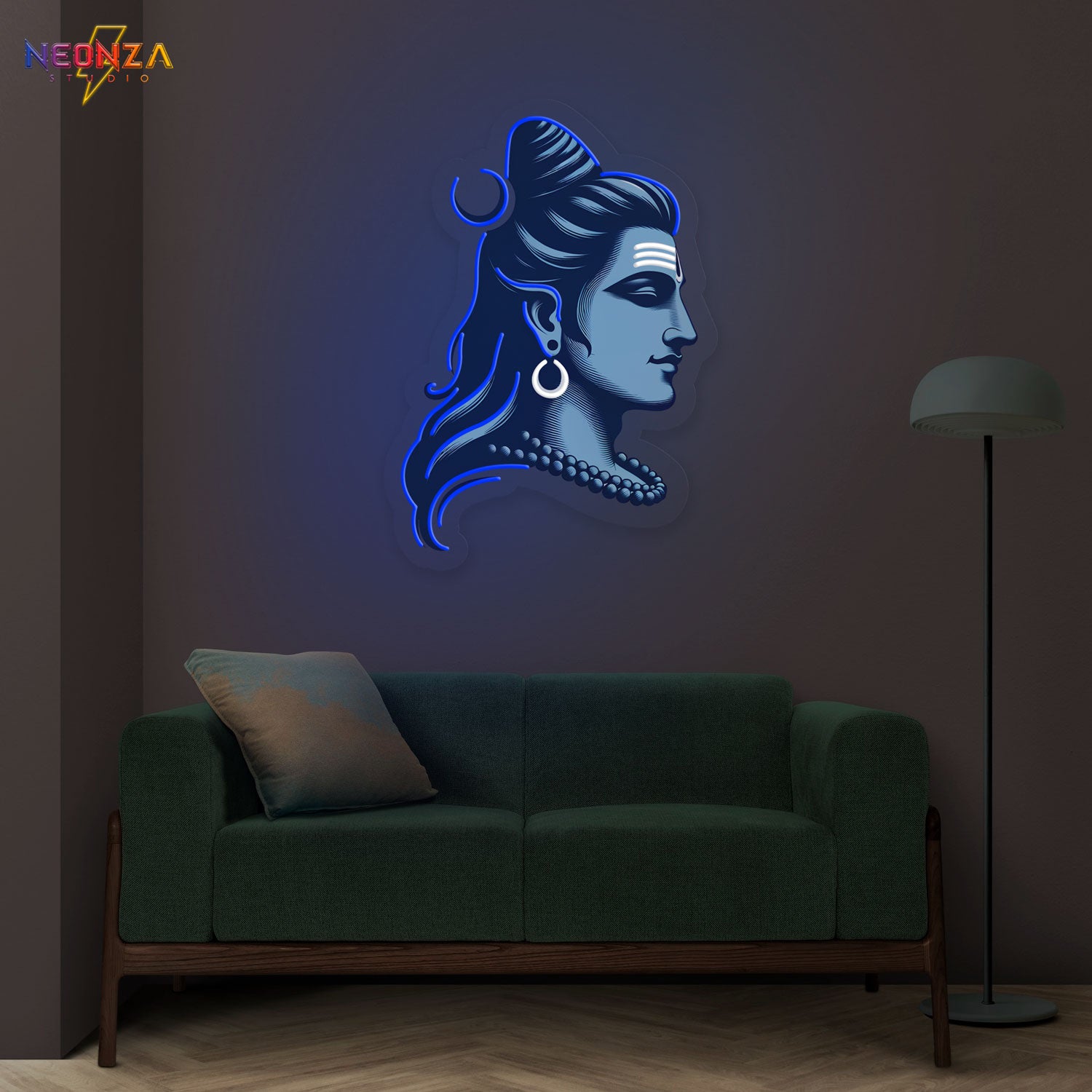 Lord Shiva Neon Sign Artwork – Neonzastudio