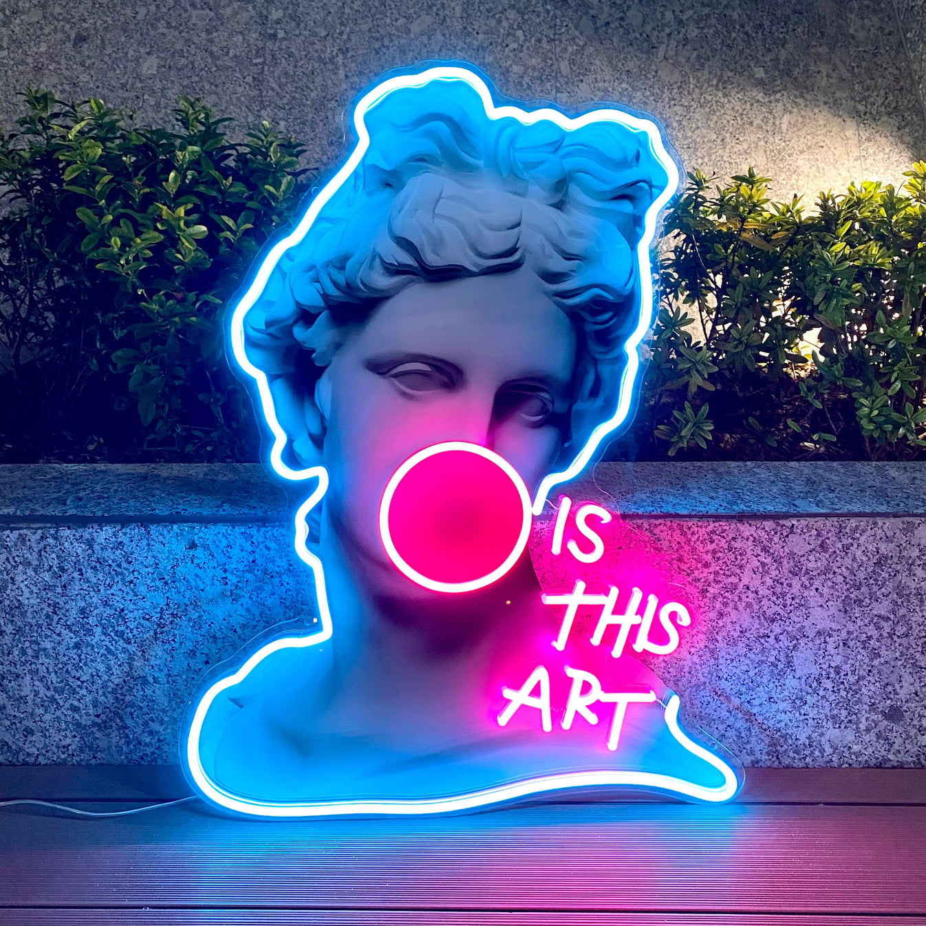 Is This Art Led Neon Acrylic Artwork – Neonzastudio
