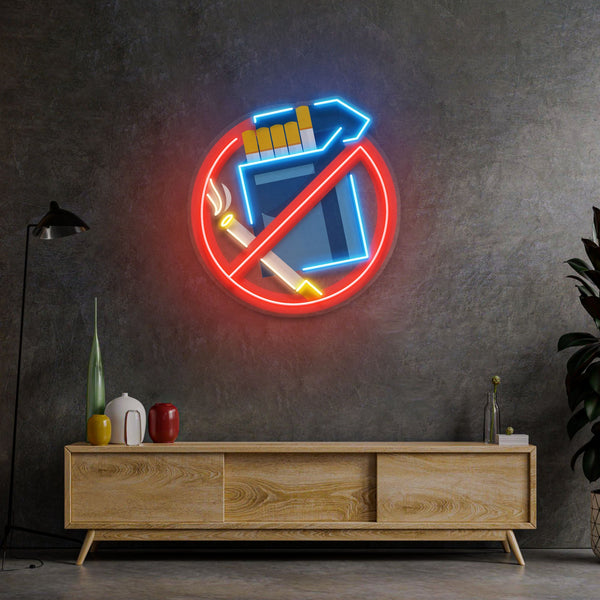 No Smoke LED Neon Sign Light Pop Art – Neonzastudio